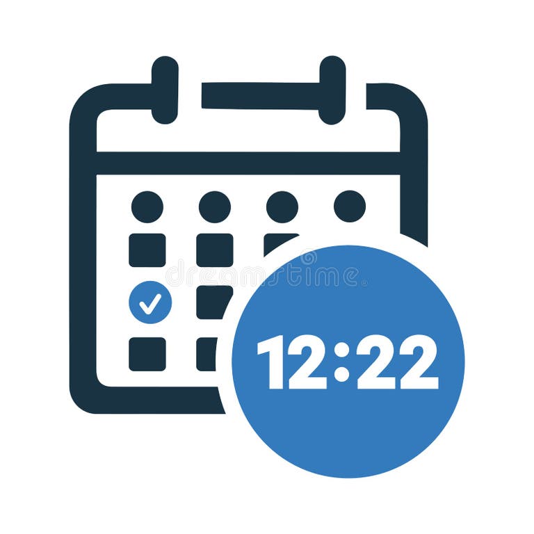 Calendar, Deadline, Schedule, Timing Icon Stock Vector - Illustration ...