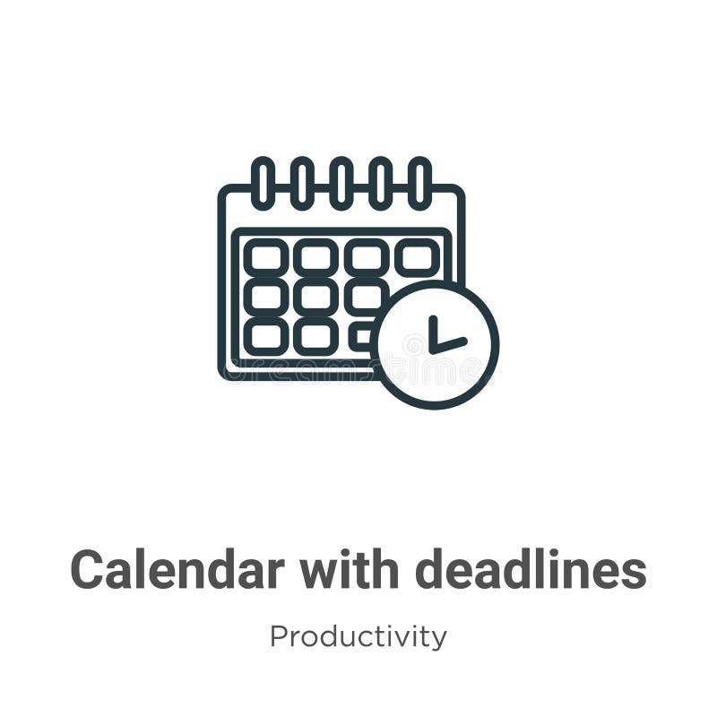 Deadlines Logo Stock Illustrations – 120 Deadlines Logo Stock ...