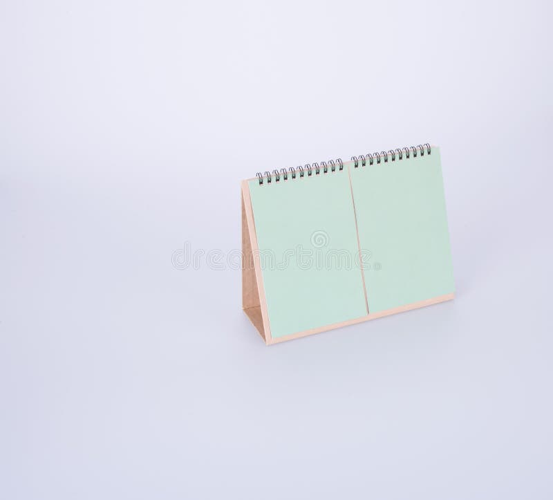 Calendar or Empty Desk Calendar on the Background. Stock Illustration ...