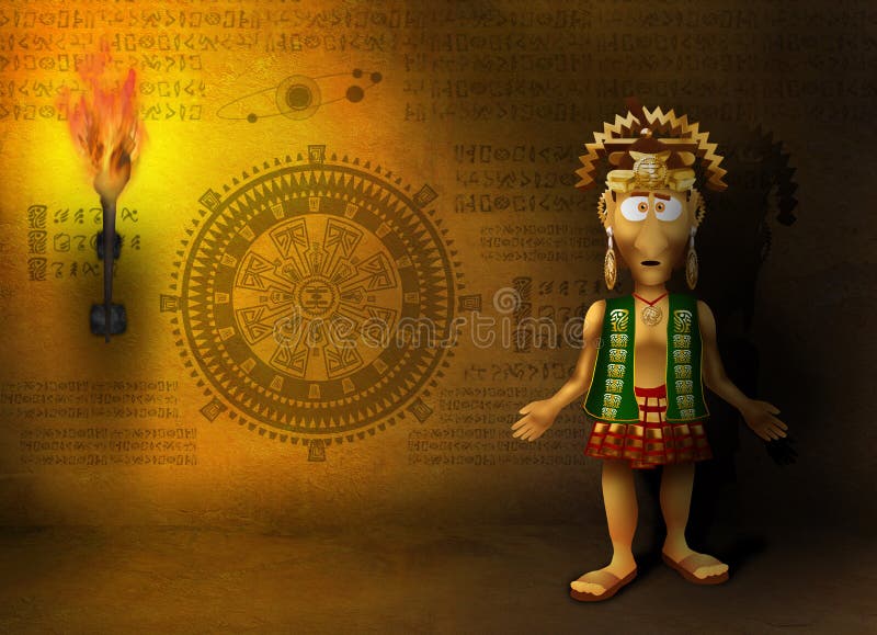 Calendar end of the world stock illustration. Illustration of calendar ...