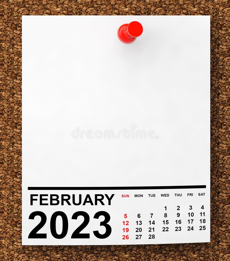 Editable February Calendar Stock Photos - Free & Royalty-Free Stock ...