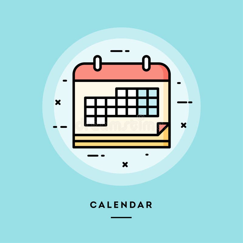 Calendar Headers Stock Illustrations – 210 Calendar Headers Stock ...