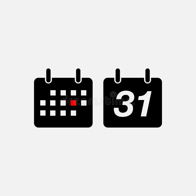 Calendar or Date Sign Icon or Logo. Date, Holiday, Important Day ...