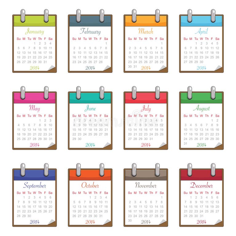 Calendar Flip Stock Illustrations – 6,706 Calendar Flip Stock ...