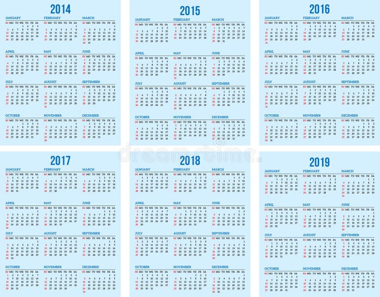 Calendar grid stock vector. Illustration of diary, date - 34934219