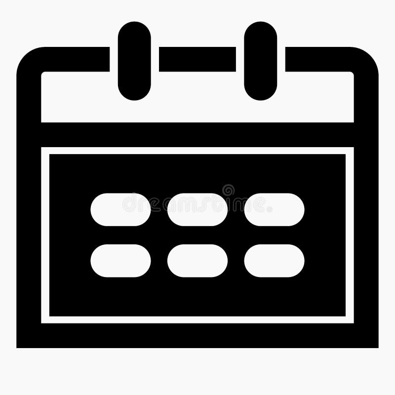 The Calendar. Housing Planning Stock Vector - Illustration of office ...