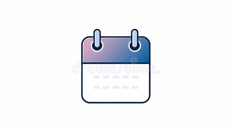 Calendar Icon for Appointment Scheduling and Reminders with Modern ...