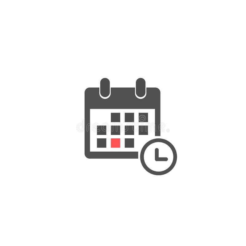 Calendar Icon - Celebration - Clock Icon - Red Day Stock Vector ...