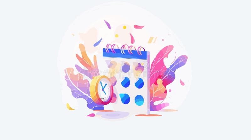 Calendar Icon with Circle Marks: Organize and Track Important Dates ...