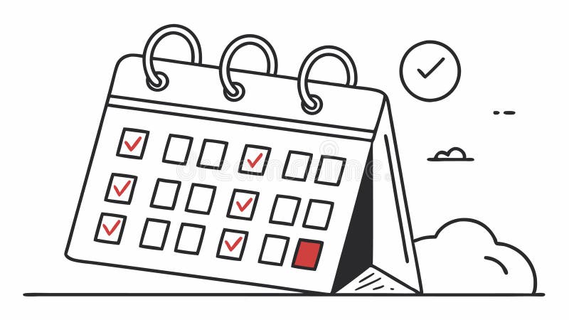 Calendar Icon for Date and Schedule Representation in Designs ...