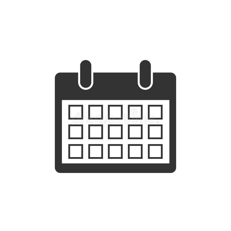 Calendar Icon. Flat Design. Vector Illustration. Flat Style. Icons for ...