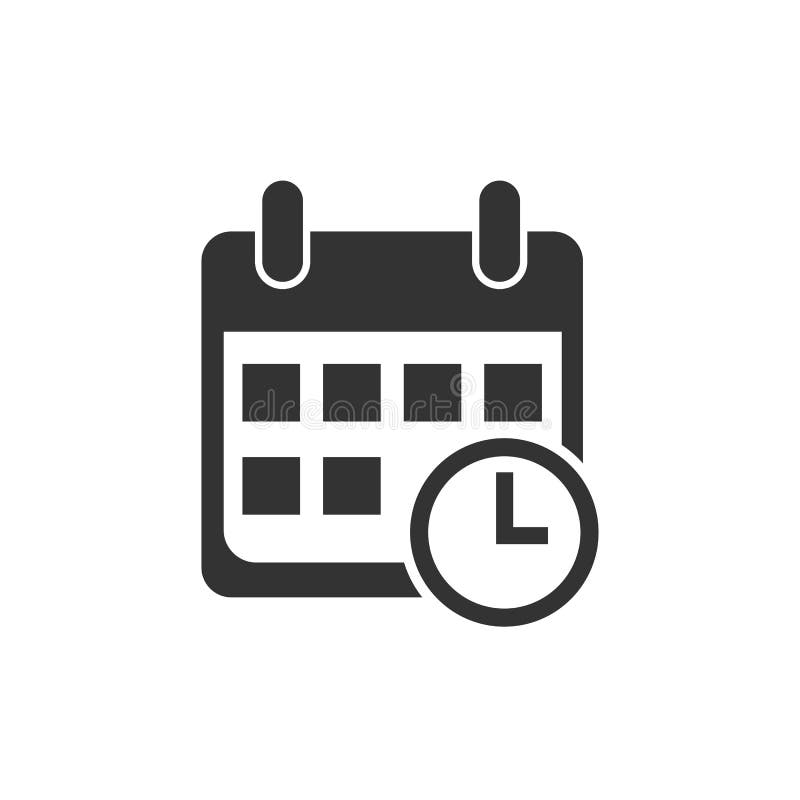 Calendar Icon. Flat Design. Vector Illustration. Flat Style. Icons for ...