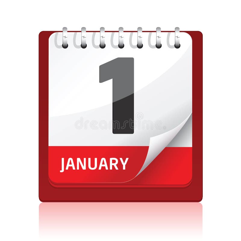 Calendar icon | Red stock vector. Illustration of business - 16689587