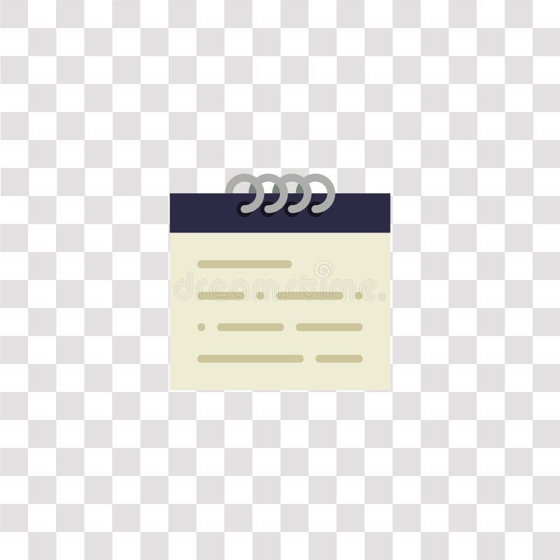 Calendar Icon Sign and Symbol. Calendar Color Icon for Website Design ...