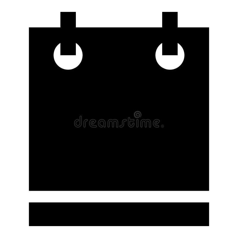 Calendar Icon, Simple Style Stock Vector - Illustration of abstract ...
