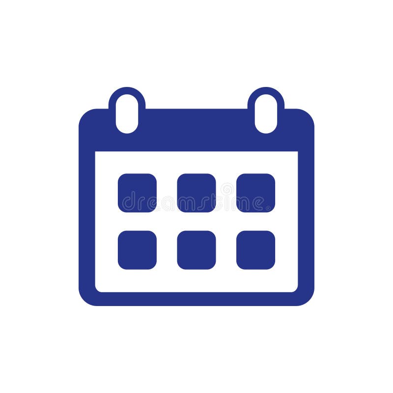 Calendar Icon Stock Vector Illustration Flat Design Style Stock Vector ...