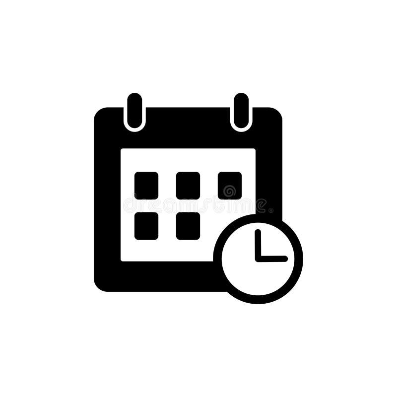 Calendar Icon . Calender Symbol Stock Vector - Illustration of business ...