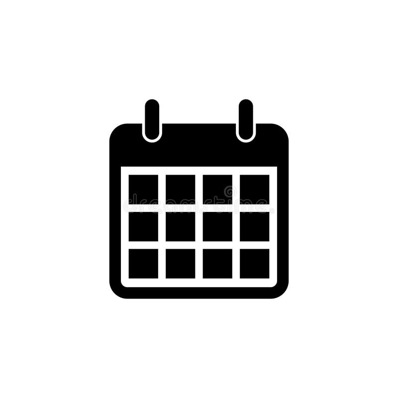 Calendar Icon . Calender Symbol. Calendar Vector Icon Stock ...