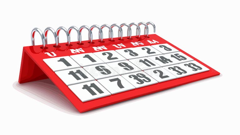 Calendar Icon Vector Illustration for Efficient Scheduling and Planning ...