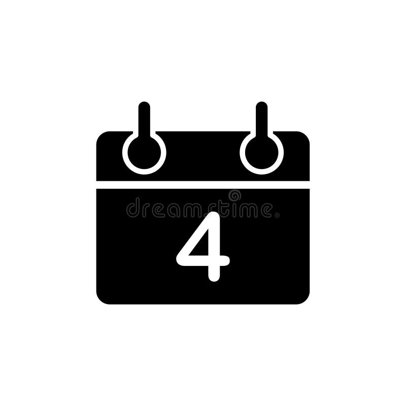 Calendar 4 Icon Vector Illustration Template Design Trendy Stock Vector ... Calendar 4 Icon Vector Illustration Template Design Trendy Stock Vector ...
