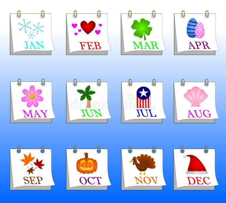 Shell Calendar Stock Illustrations – 836 Shell Calendar Stock ...