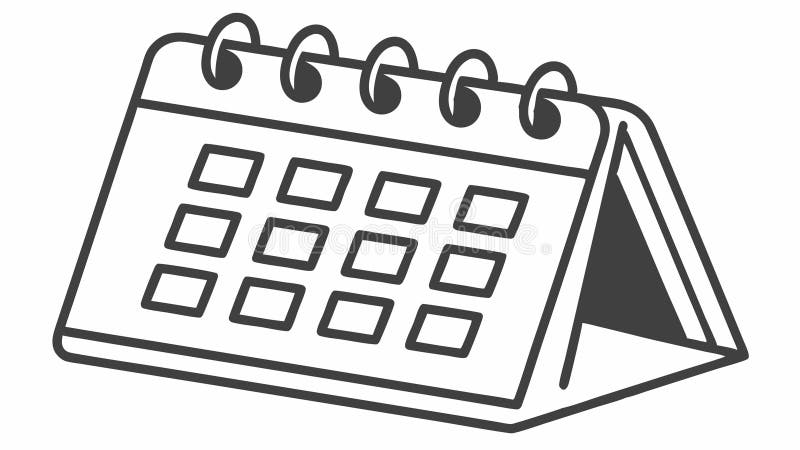 Calendar Illustration, Planning, Schedule, Time, Events, Vector Design ...