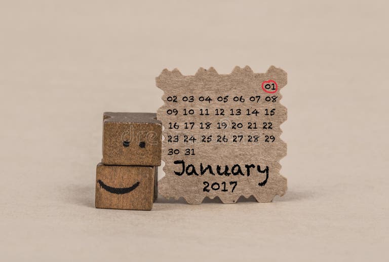 Calendar for january 2017 stock image. Image of month - 84607489