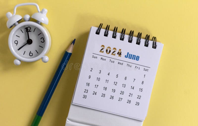 Calendar for June 2024. Desk Calendar for Planning, Scheduling ...