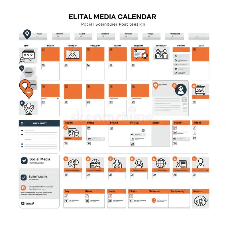 Week Days Calendar Icons Stock Illustrations – 372 Week Days Calendar ...