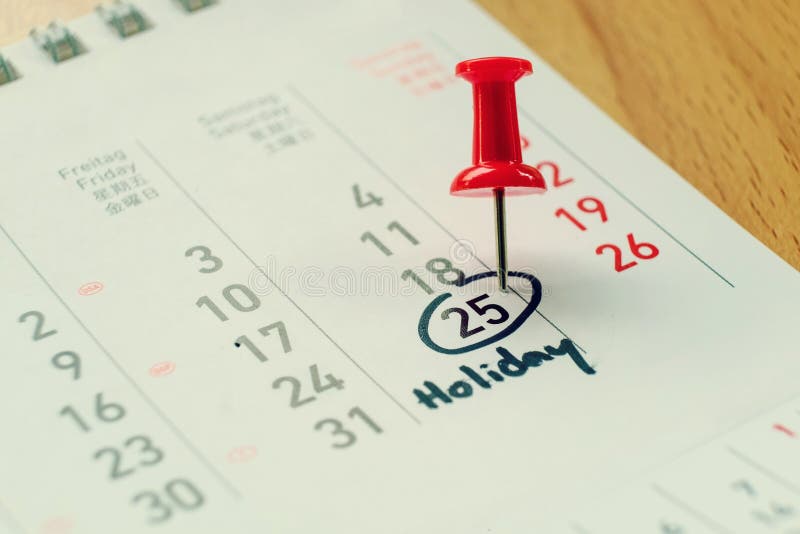 Calendar with a date stock photo. Image of agenda, circle - 34536360