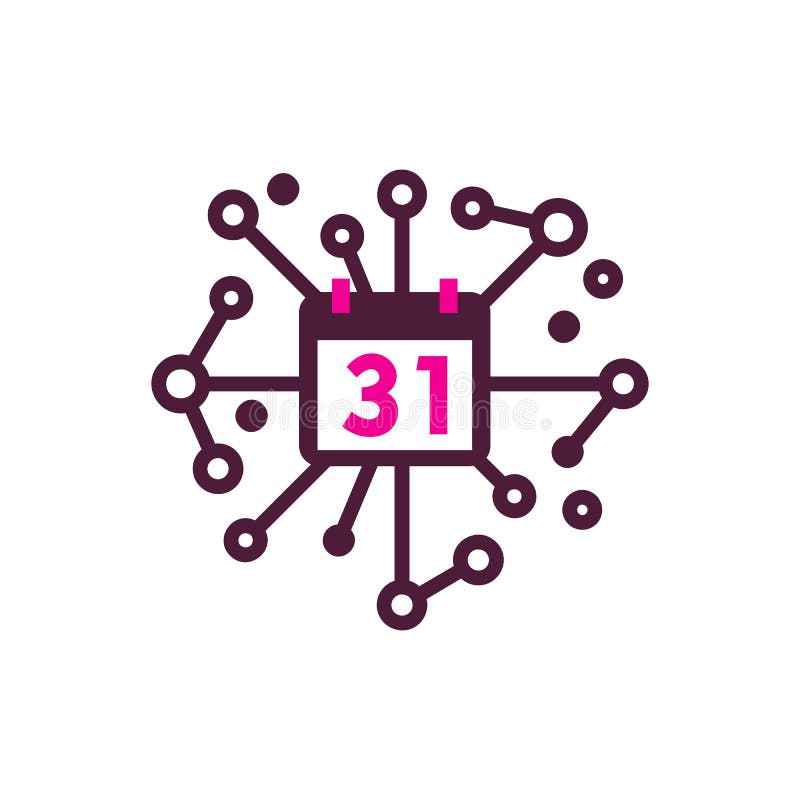 Time Network Logo Icon Design Stock Vector - Illustration of element ...