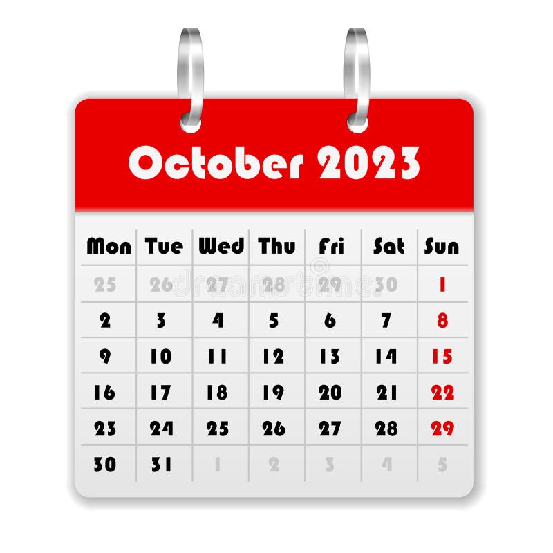 October 2023 Calendar Printable, Calendar 2023 Template, Planner Design ...