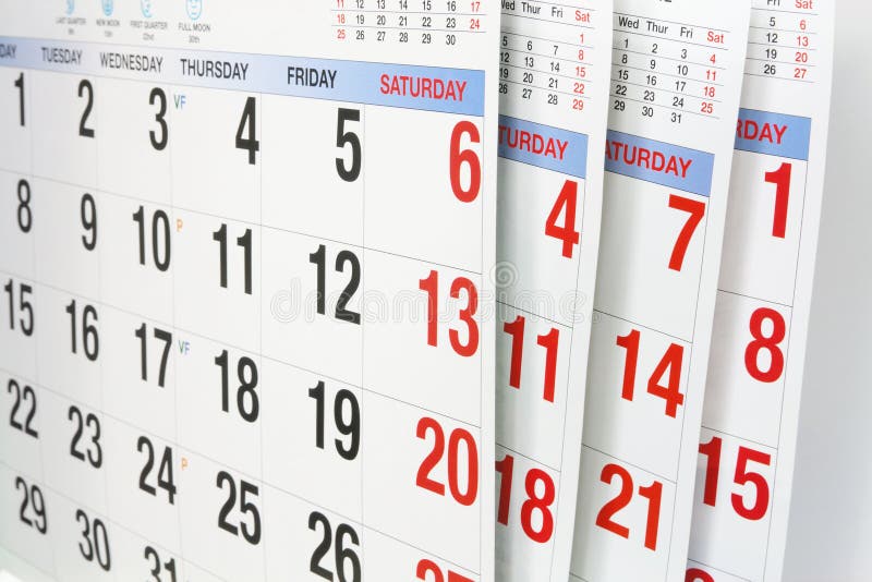 Calendar stock image. Image of organize, days, agenda - 20901237