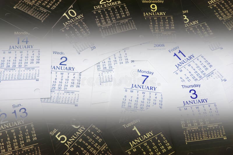 Calendar Pages stock photo. Image of years, plan, seasons - 7089174