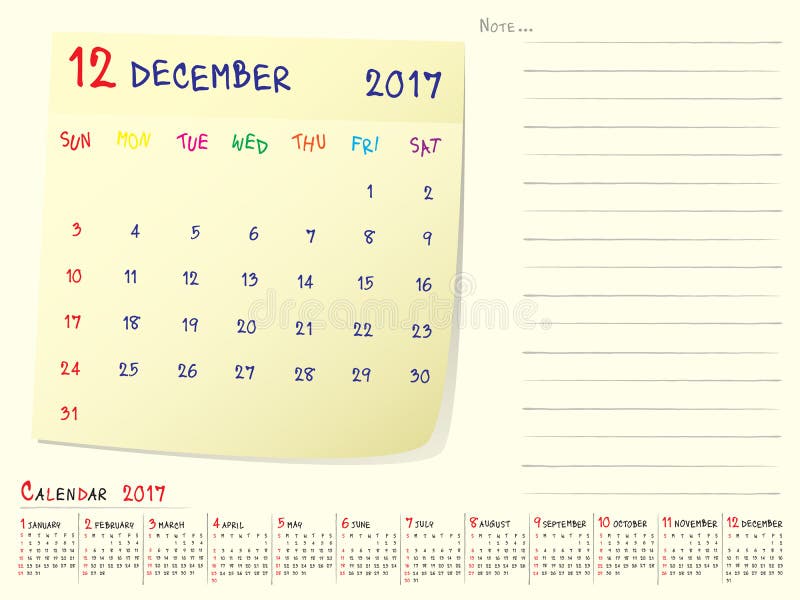 Calendar Note Stock Illustrations – 61,913 Calendar Note Stock ...