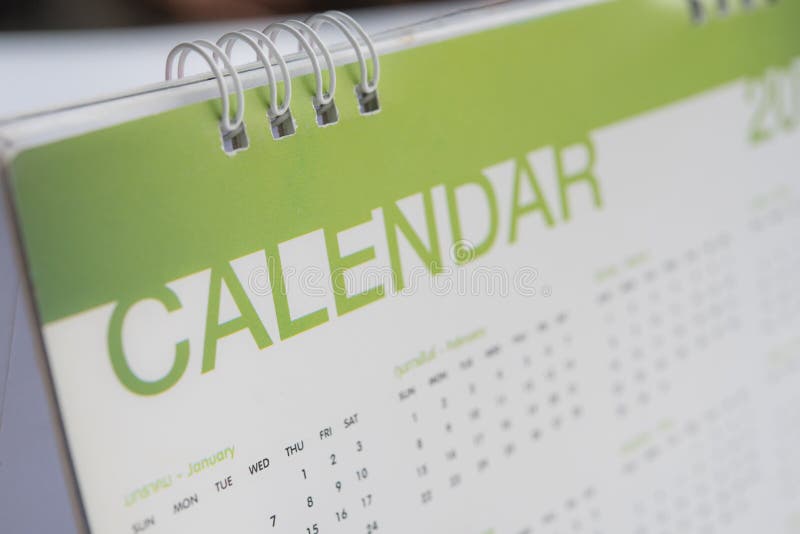 Calendar for plan stock image. Image of agenda, paper - 115297469