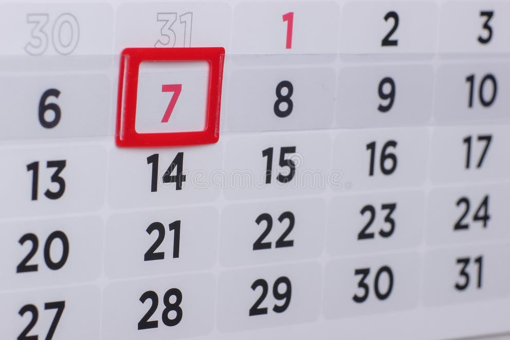 Calendar planner for month stock image. Image of expectation - 211961949