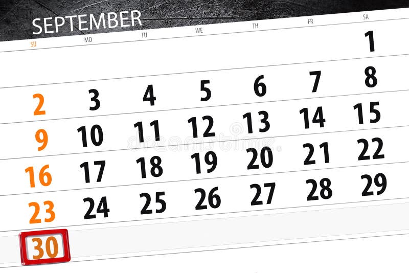 Calendar Planner for the Month, Deadline Day of the Week, 2018 ...