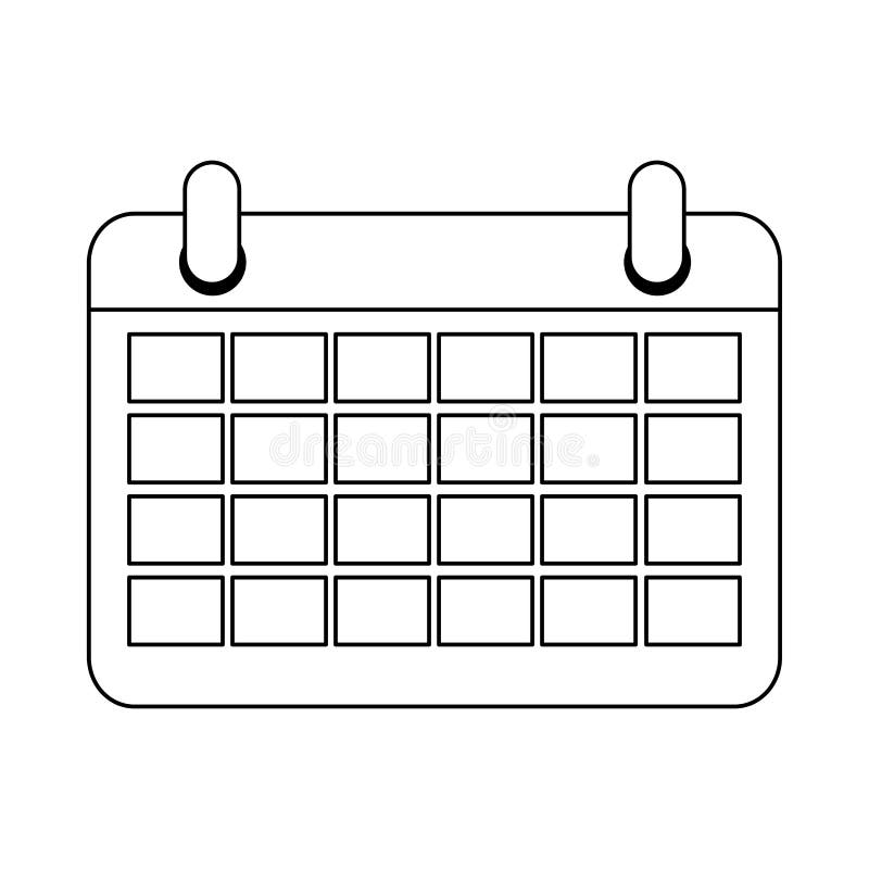 Planner Symbol with Points and Stickers Vector Stock Vector ...