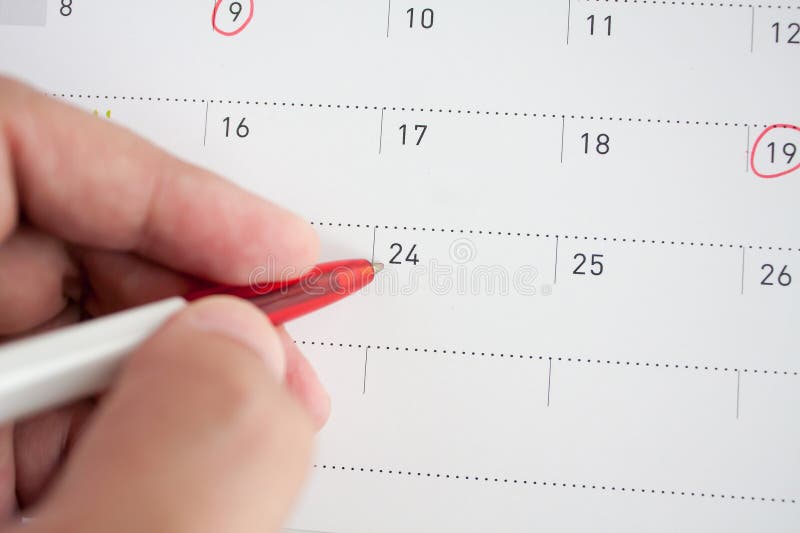 Calendar stock photo. Image of mark, monthly, white, sign - 77068698