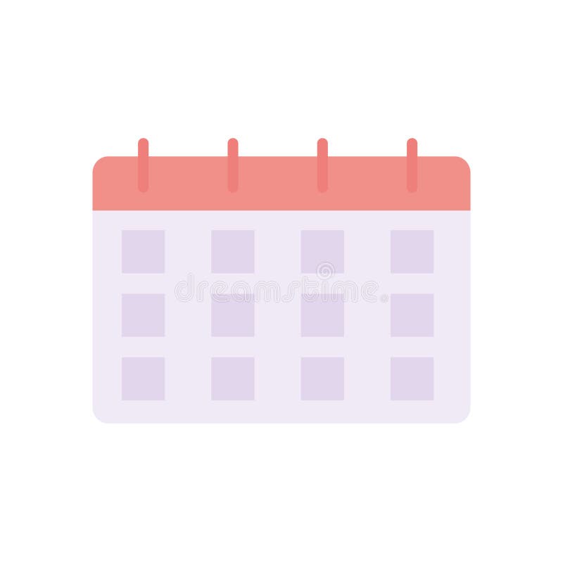 Calendar reminder icon stock vector. Illustration of organizer - 231502597