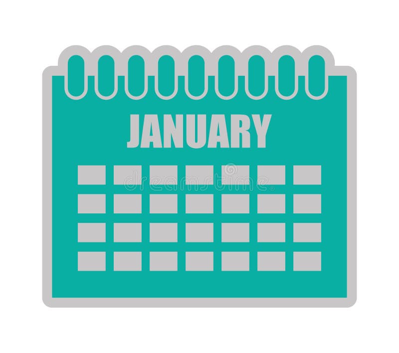 Calendar Reminder Isolated Icon Design Stock Illustration ...