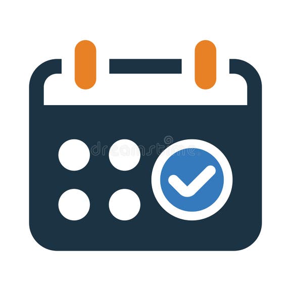 Calendar, Schedule, Checker, Calendar Schedule Icon Stock Vector ...