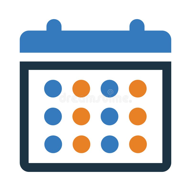 Calendar, Schedule, Calendar Schedule Icon Stock Vector - Illustration ...