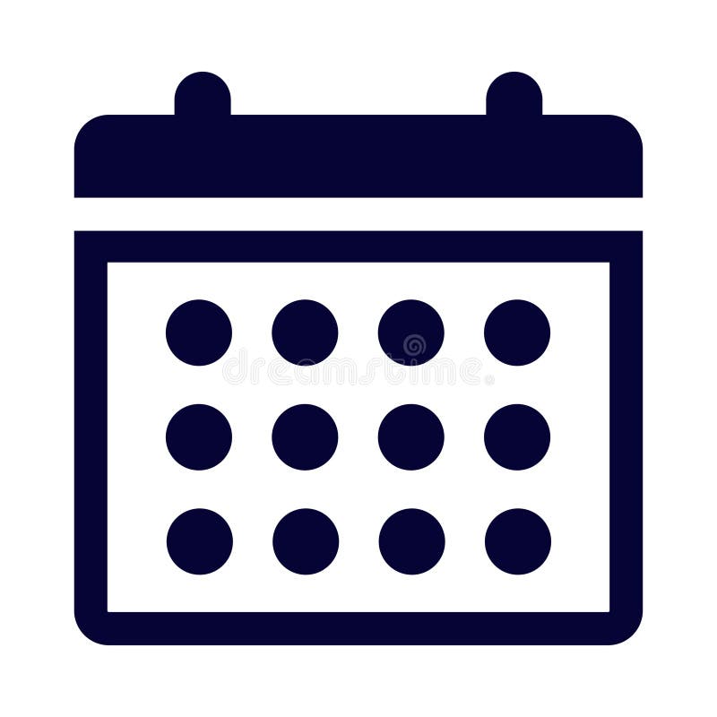 Calendar, Schedule, Calendar Schedule Icon Stock Vector - Illustration ...