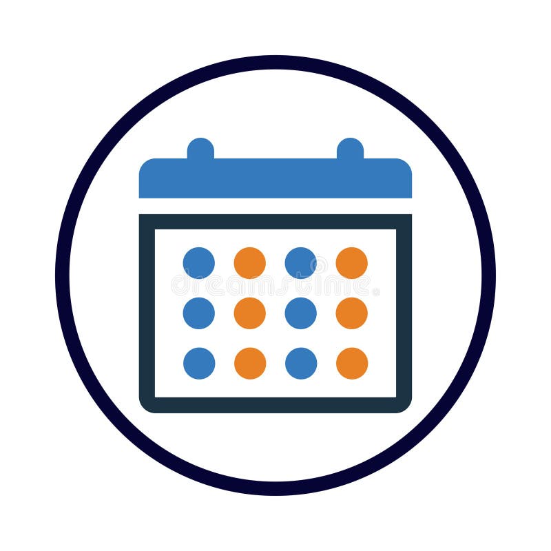 Calendar, Schedule, Calendar Schedule Icon Stock Vector - Illustration ...