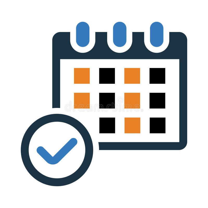 Calendar, Schedule, Time, Date, Calendar Time Schedule Icon Stock ...