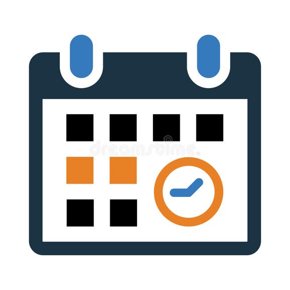 Calendar, Schedule, Time, Date, Calendar Time Schedule Icon Stock ...
