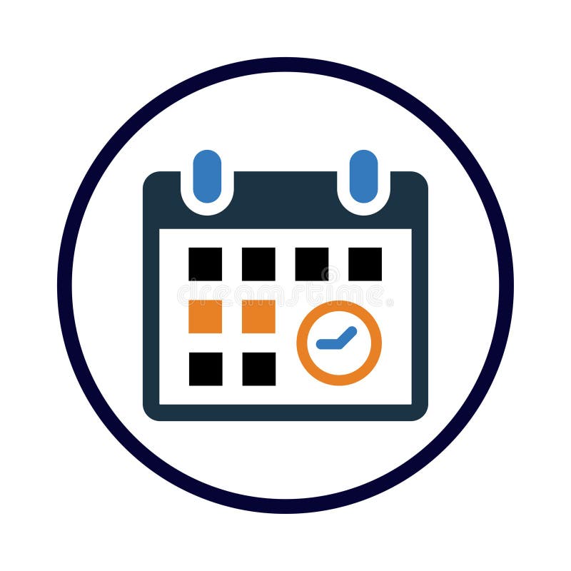 Calendar, Schedule, Time, Date, Calendar Time Schedule Icon Stock ...
