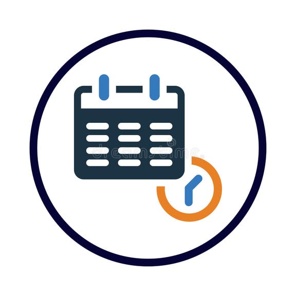 Calendar, Schedule, Time, Date, Calendar Time Schedule Icon Stock ...